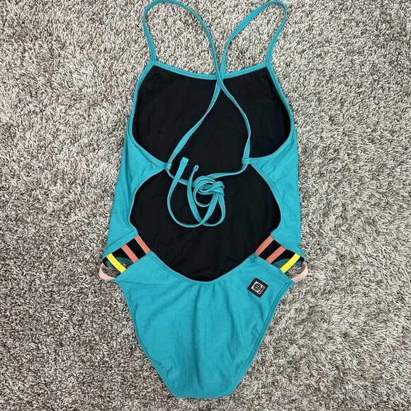 Jolyn Clothing | Swim | Jolyn 28 Gavin 2 Contrast Turquoise Blue Tie ...